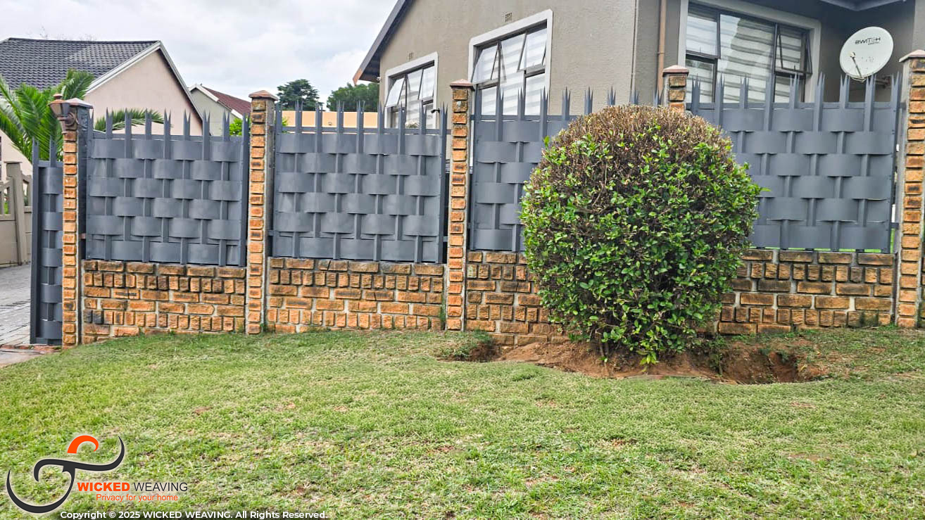 28m Slate Grey Palisade Weave in Silverfields Krugersdorp - Wicked Weaving